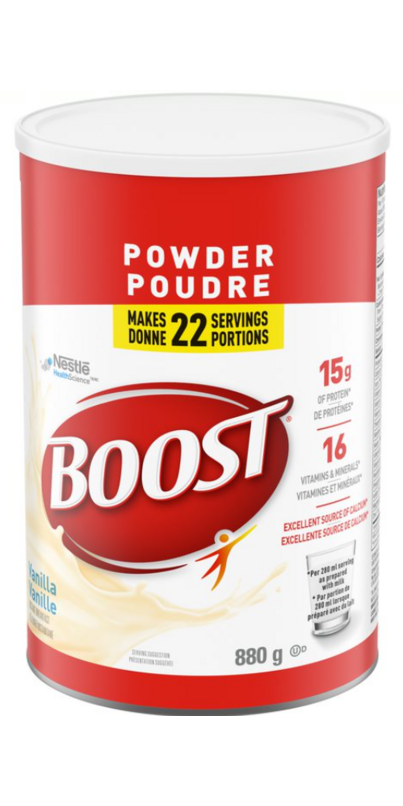 Buy Boost Powder Vanilla at Well.ca | Free Shipping $35+ in Canada