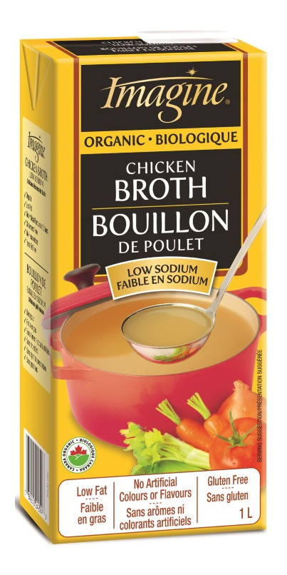 Buy Imagine Foods Low Sodium Organic Chicken Broth at Well.ca | Free ...