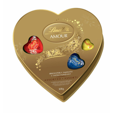 Buy Lindt Lindor Amour Assorted Chocolate Hearts Box at Well.ca | Free ...