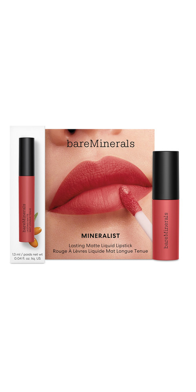 Buy bareMinerals Mineralist Lasting Matte Liquid Lipstick Spirited ...