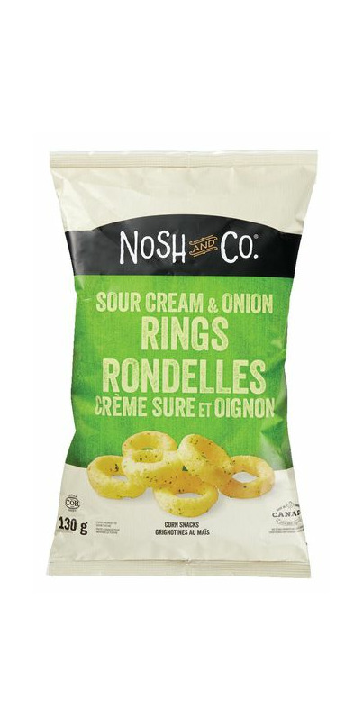 Buy Nosh & Co. Sour Cream & Onion Rings at Well.ca | Free Shipping $35 ...