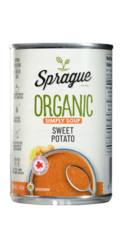Buy Sprague Organic Sweet Potato Soup at Well.ca | Free Shipping $35 ...