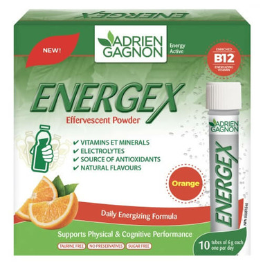 Buy Adrien Gagnon Energex Effervescent Powder Orange at Well.ca | Free ...