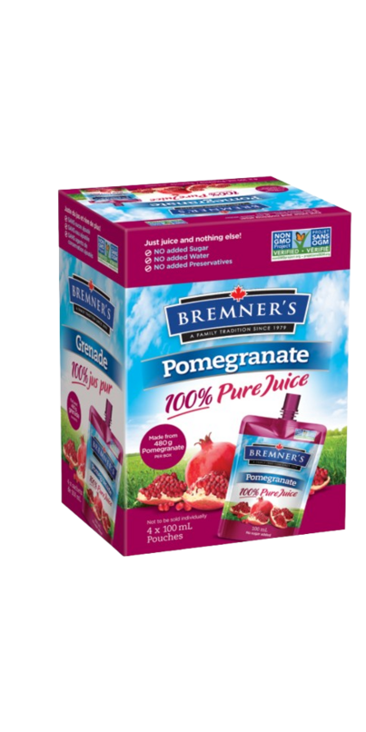 Buy Bremner's Spout Pouches Pomegranate Juice at Well.ca | Free ...