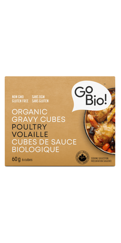 Buy GoBIO! Organic Poultry Gravy Cubes Sample at Well.ca | Free ...