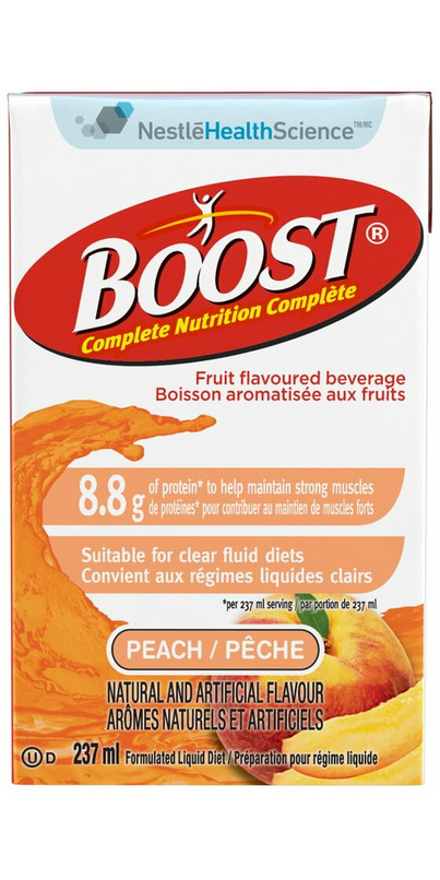 Buy Boost Fruit Flavoured Beverage Peach at Well.ca | Free Shipping $35 ...