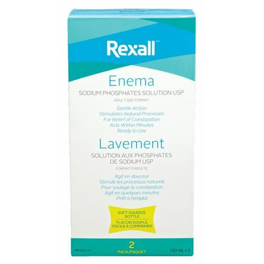 Buy Rexall Enema Twin Pack at Well.ca | Free Shipping $35+ in Canada