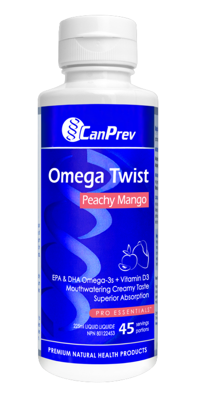 Buy CanPrev Omega Twist Peachy Mango at Well.ca | Free Shipping $35+ in ...