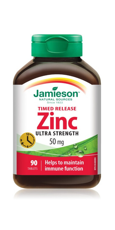 Buy Jamieson Zinc Timed Release at Well.ca | Free Shipping $35+ in Canada