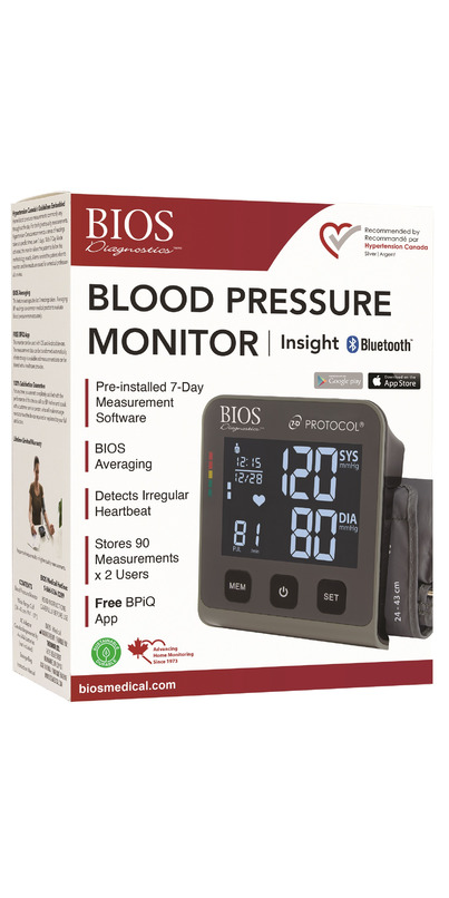 Buy Bios Blood Pressure Monitor Insight at Well.ca | Free Shipping $35 ...