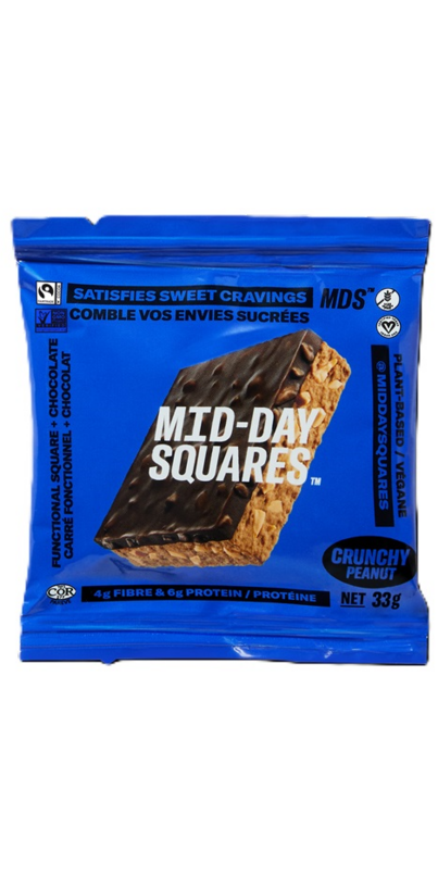 Buy Mid-Day Squares Crunchy Peanut at Well.ca | Free Shipping $35+ in ...