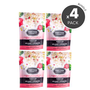 Buy First Food Organics Strawberry Broccoli Sweet Corn Munch Mix Bundle ...