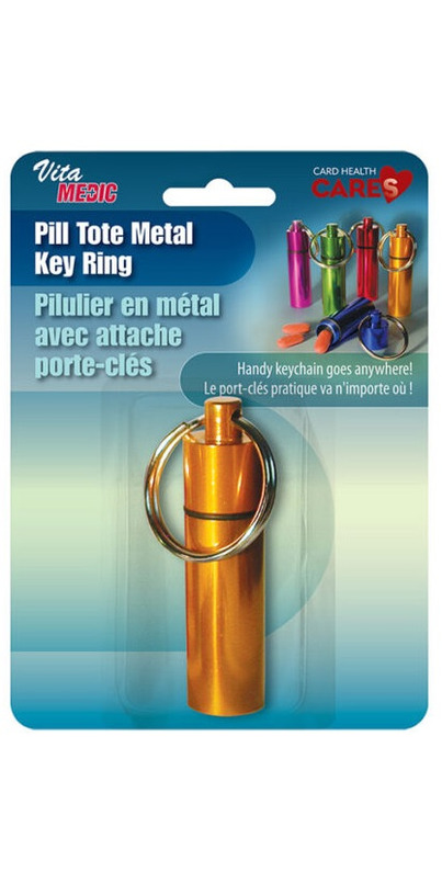 Buy Card Health Cares VitaMedic Pill Tote Metal Key Ring at Well.ca ...
