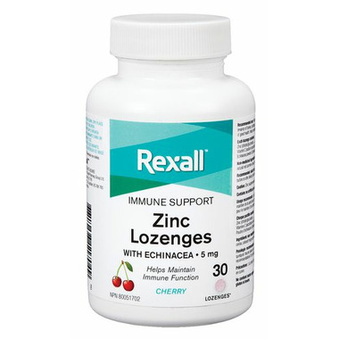 Buy Rexall Zinc Lozenges Chewable Cherry at Well.ca | Free Shipping $35 ...