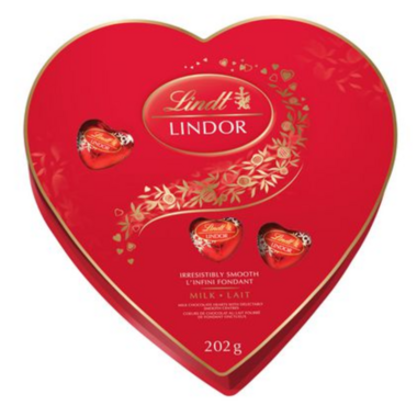 Buy Lindor Heart Amour Milk Chocolate Heart Box at Well.ca | Free ...