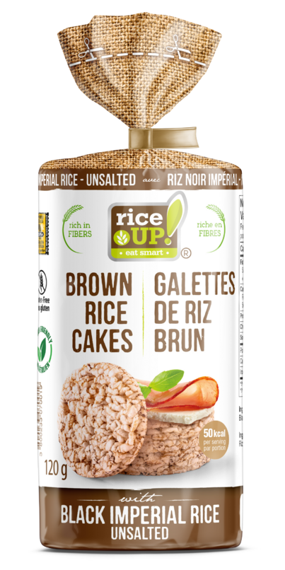 Buy RiceUP! Brown Rice Cakes with Black Imperial Rice Unsalted at Well ...