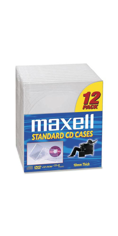 Buy Maxell CD/DVD Jewel Cases at Well.ca | Free Shipping $35+ in Canada