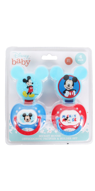 Buy Danawares Mickey Mouse Pacifiers with Clips at Well.ca | Free ...