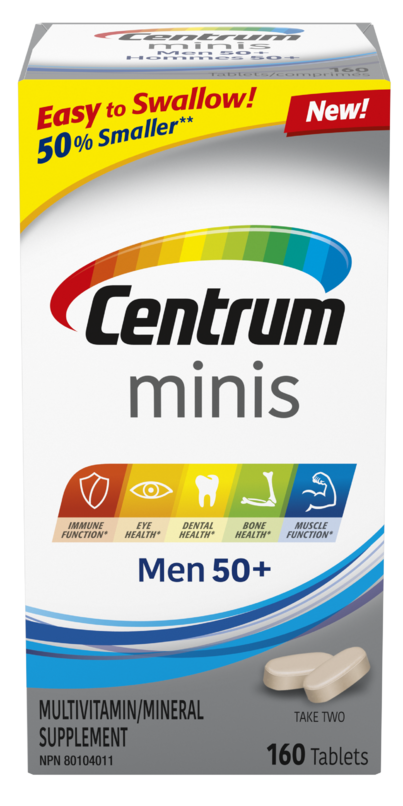 Buy Centrum Minis Men 50+ at Well.ca | Free Shipping $35+ in Canada