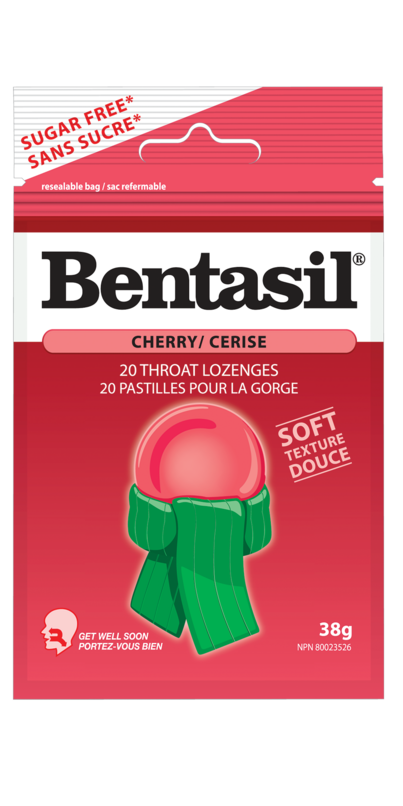 Acheter Bentasil Pastille pour la gorge Cerise à Well.ca | Livraison ...
