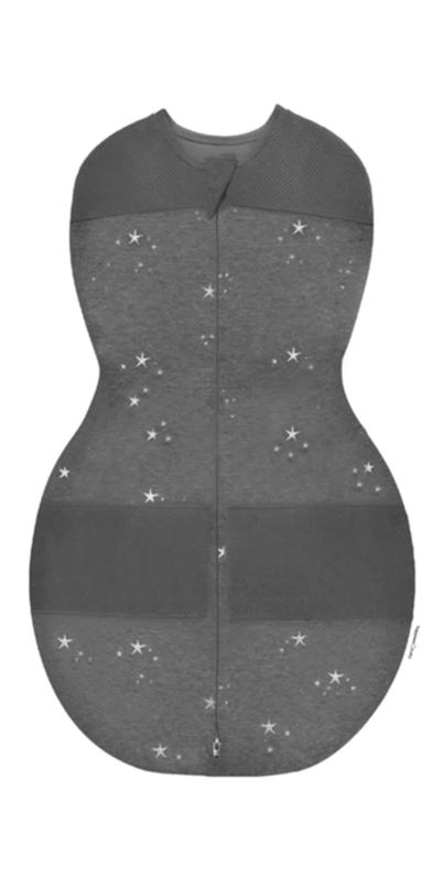 Buy Happiest Baby Sleepea 5-Second Baby Swaddle Charcoal Stars at Well ...