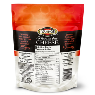 Buy Ivanhoe Nothing but Cheese Pouches Monterey Jack at Well.ca | Free ...