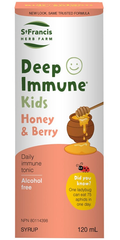 Acheter St. Francis Herb Farm Deep Immune Kids Honey & Berry à Well.ca ...