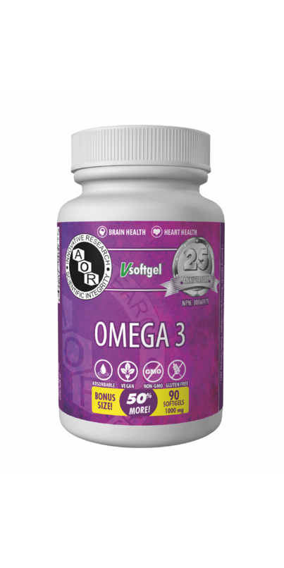 Buy AOR OMEGA 3 (1000mg) at Well.ca | Free Shipping $35+ in Canada