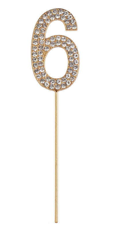 Buy Great Pretenders Rhinestone Number 6 at Well.ca | Free Shipping $35 ...