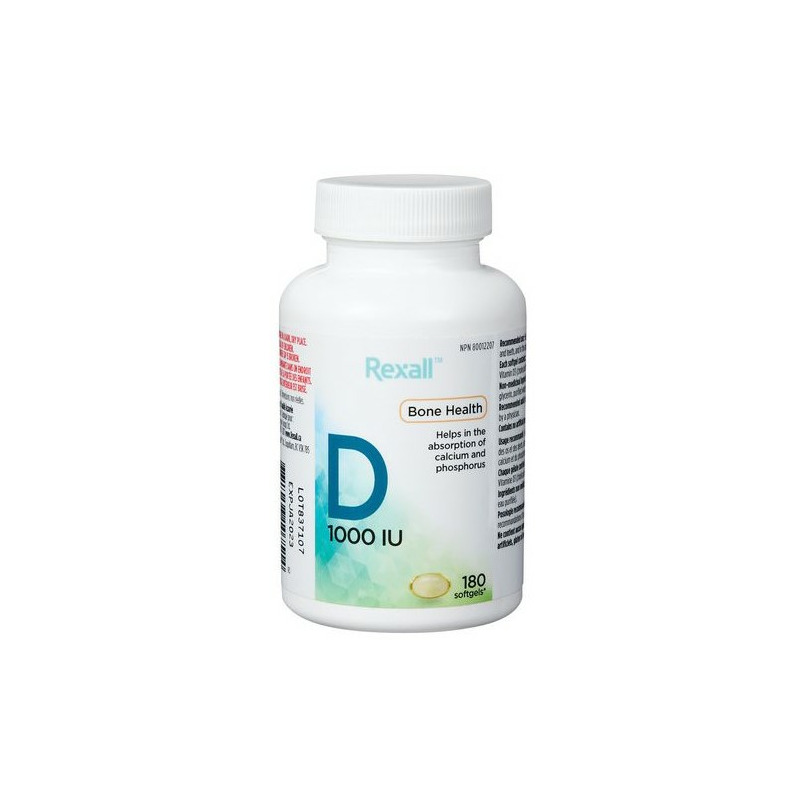 Buy Rexall Vitamin D at Well.ca | Free Shipping $35+ in Canada