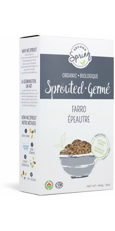 Buy Second Spring Organic Sprouted Farro at Well.ca | Free Shipping $35 ...