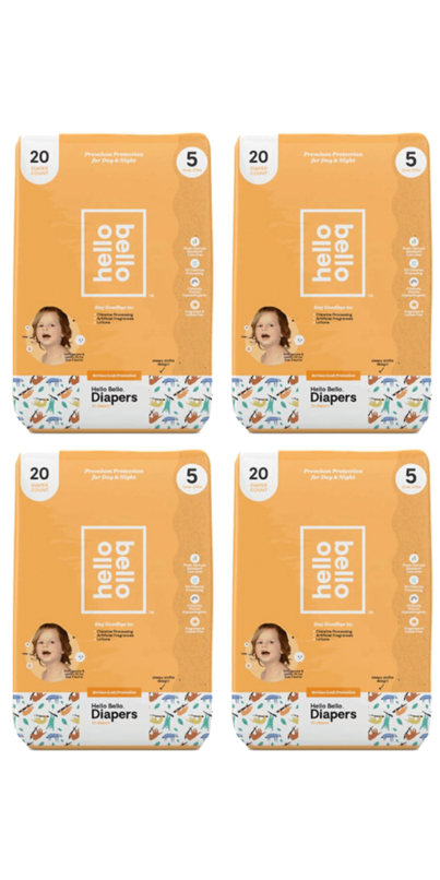 Buy Hello Bello Diapers Sleepy Sloths Size 5 Bundle at Well.ca | Free ...
