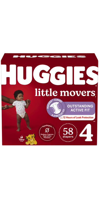 Buy Huggies Little Movers Baby Diapers at Well.ca | Free Shipping $35 ...