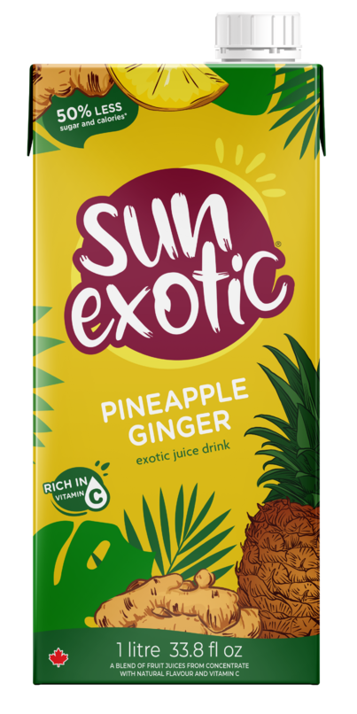 Buy Sun Exotic Juice Drink Pineapple Ginger at Well.ca | Free Shipping ...