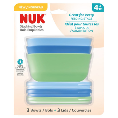Buy NUK Stacking Bowls Blue at Well.ca | Free Shipping $35+ in Canada