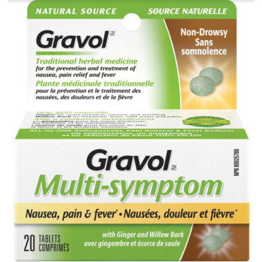 Buy Gravol Natural Source Multi-Symptom Tablets at Well.ca | Free ...