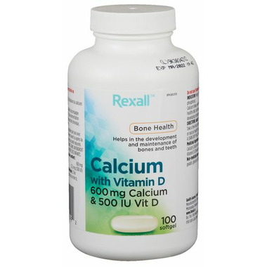 Buy Rexall Calcium with Vitamin D LiquGel at Well.ca | Free Shipping ...