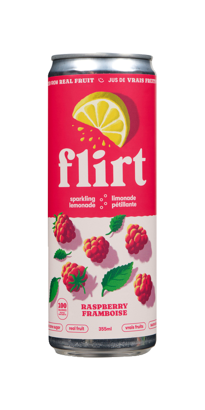 Buy Flirt Sparkling Lemonade Raspberry at Well.ca | Free Shipping $35 ...