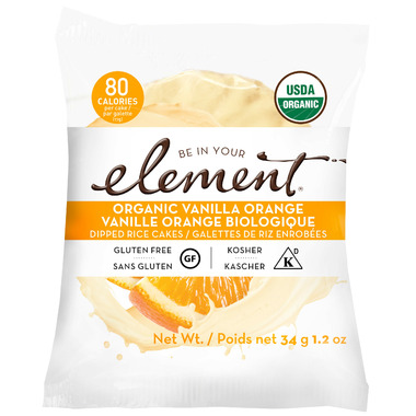 Buy Element Snacks Organic Vanilla Orange Dipped Rice Cakes at Well.ca ...