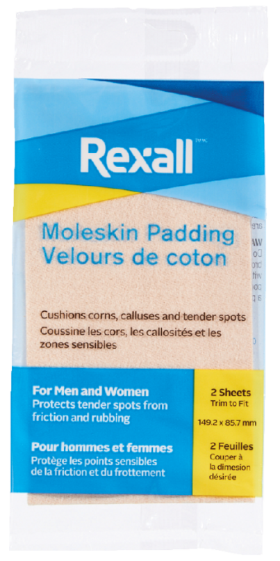 Buy Rexall Moleskin Padding at Well.ca | Free Shipping $35+ in Canada