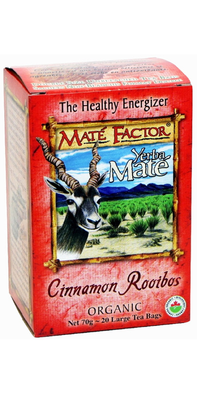 Buy Mate Factor Yerba Mate Organic Cinnamon Rooibos Tea at Well.ca ...
