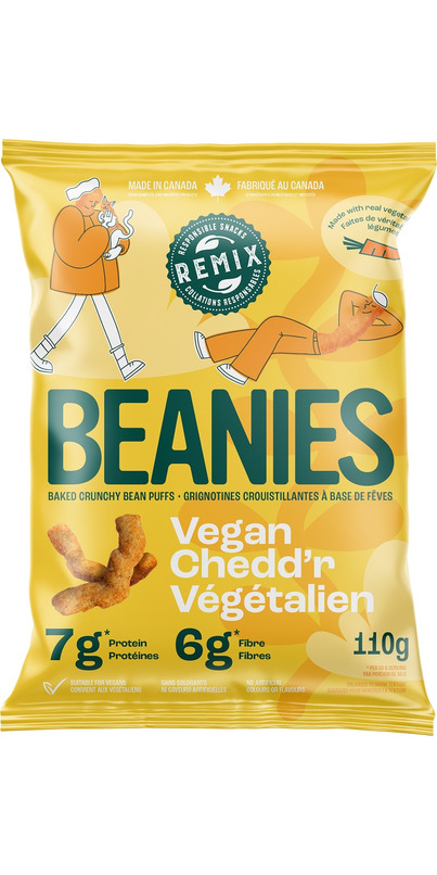 Buy Remix Snacks Beanies Vegan Chedd'r at Well.ca | Free Shipping $35 ...