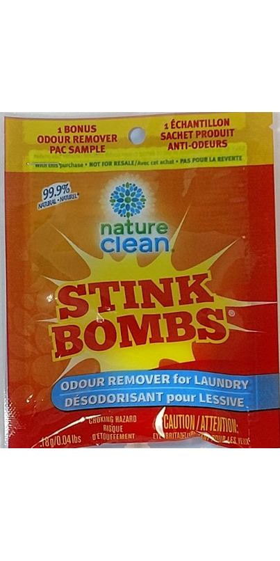 Buy Nature Clean Stink Bomb Laundry Odour Remover Tab Sample at Well.ca ...