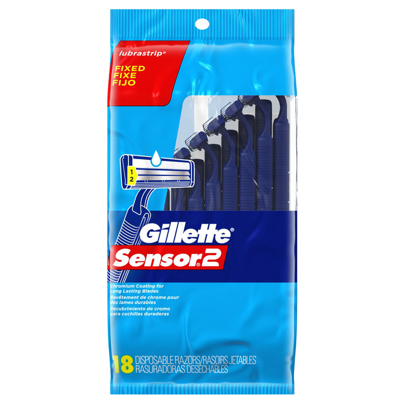 Buy Gillette Sensor2 Fixed Head Men's Disposable Razors at Well.ca ...