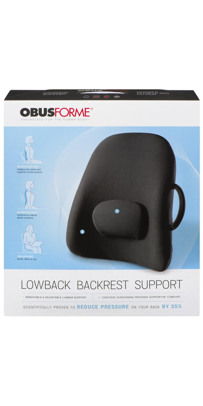 Buy Obus Forme Lowback Backrest Support at Well.ca | Free Shipping $35 ...