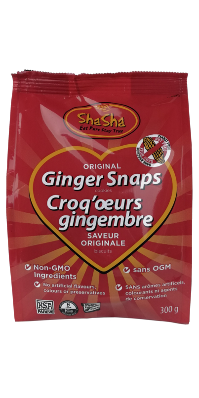 Buy ShaSha Co. Original Ginger Snaps at Well.ca | Free Shipping $35+ in ...