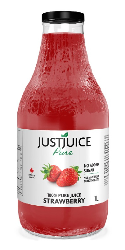 Buy Just Juice Pure Strawberry Juice at Well.ca | Free Shipping $35+ in ...
