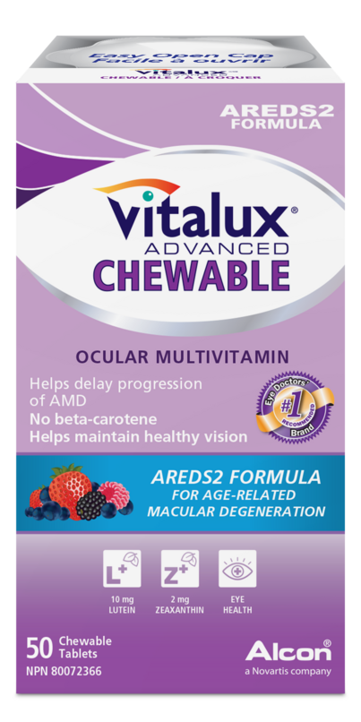 Buy Vitalux Advanced Areds2 Formula Chewable Tablets at Well.ca | Free ...