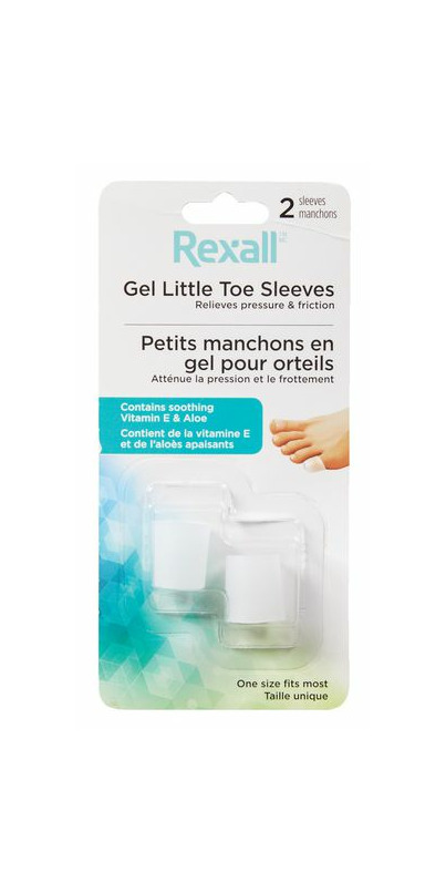Buy Rexall Gel Little Toe Sleeve at Well.ca | Free Shipping $35+ in Canada