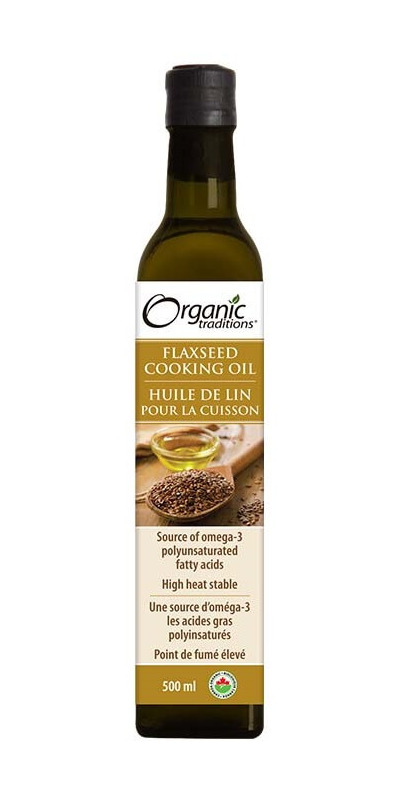 Buy Organic Traditions Flaxseed Cooking Oil at Well.ca | Free Shipping ...